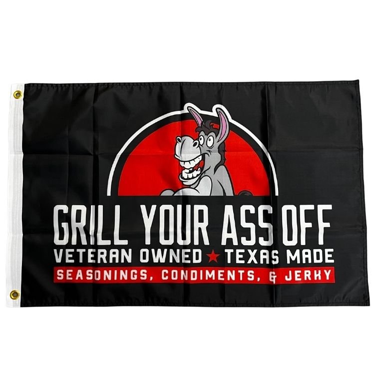 GYAO Flag — Grill Your Ass Off