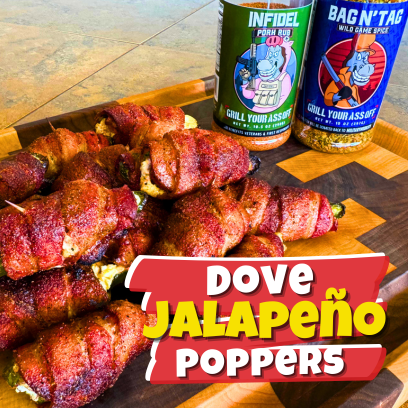 RECIPES - Smoked Dove Jalapeño Poppers Recipe | Wild Game...