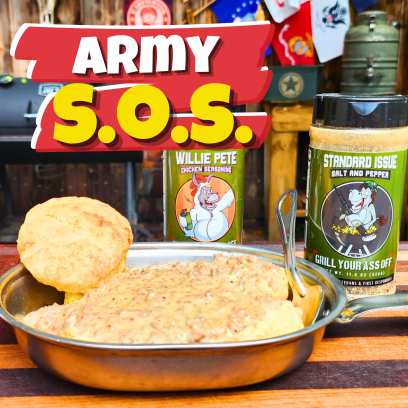 RECIPES - Military Meals: S.O.S. (Creamed Chipped Beef on...