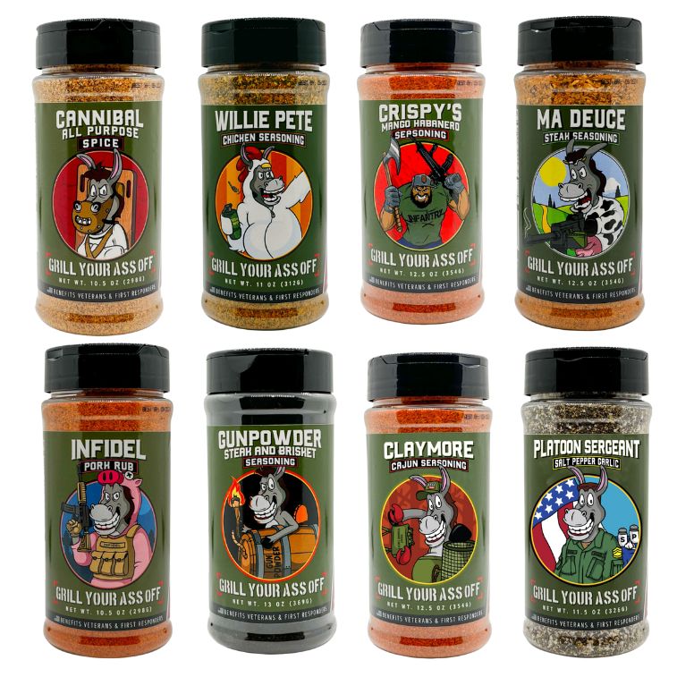 Seasonings – Grill Your Ass Off