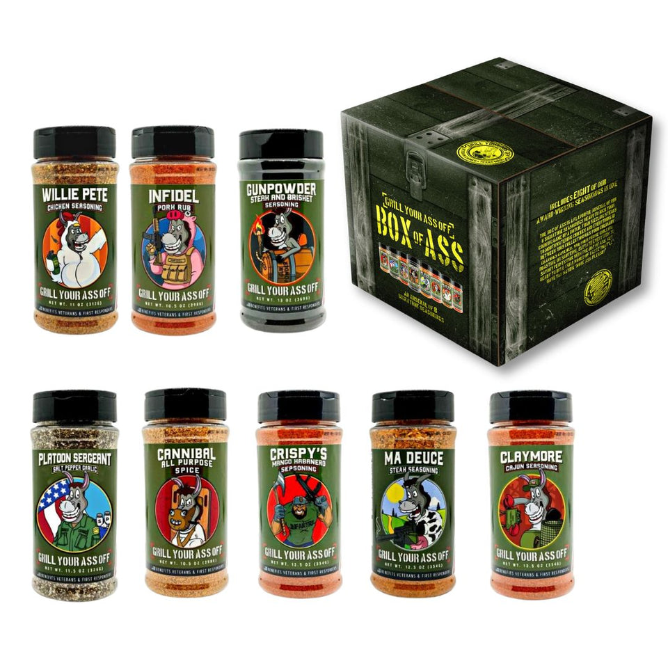 Seasonings – Grill Your Ass Off