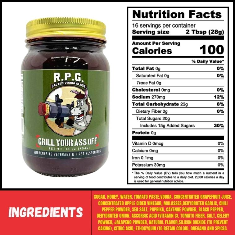 RPG Vodka Rib Glaze – Grill Your Ass Off