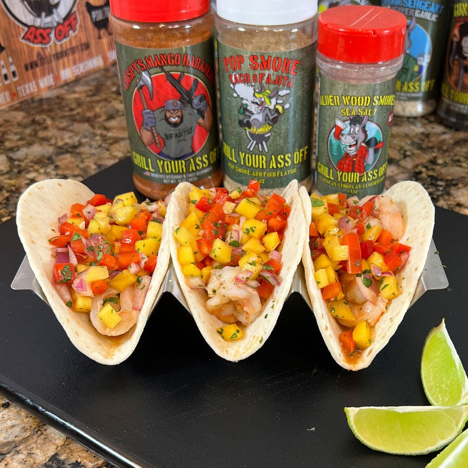 Delicious, flavorful seasonings, sauces – Grill Your Ass Off